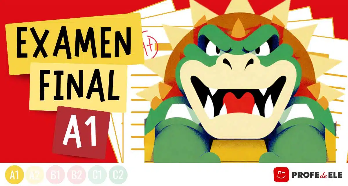 Examen de español tipo test - nivel A1