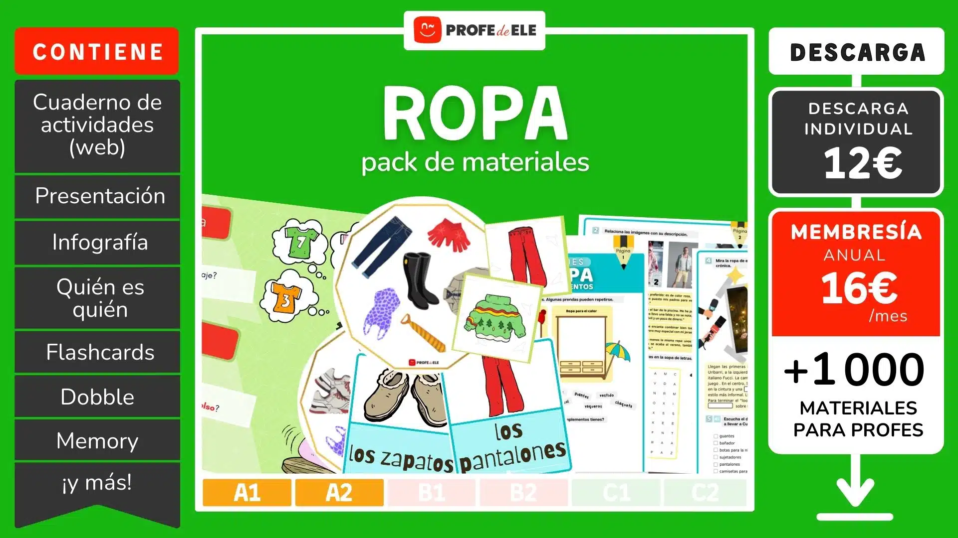 Vocabulario La Ropa La Pgina Del Espaol Ropa