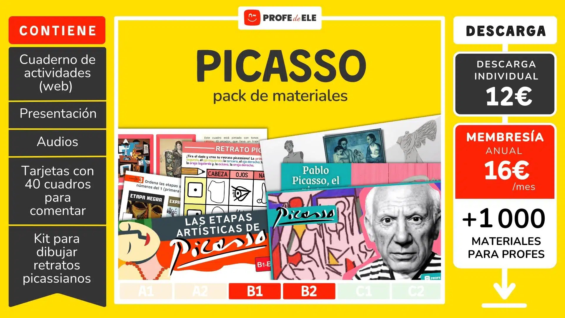El arte y la vida de Pablo Picasso - ProfedeELE