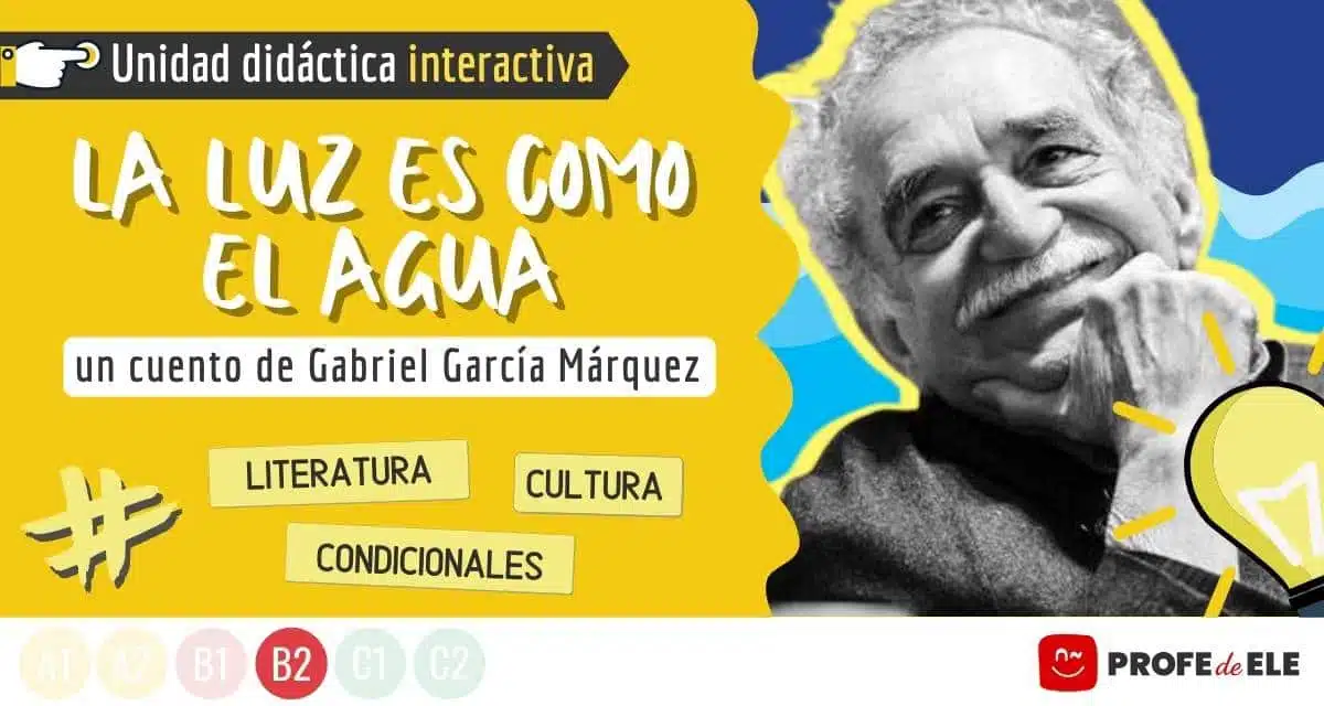 La luz es como el agua: una propuesta de escritura creativa - ProfedeELE