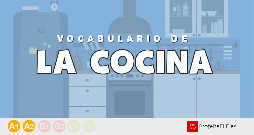 Vocabulario de la casa: En la cocina - ProfedeELE