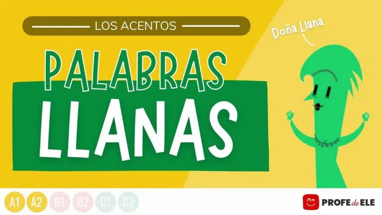 Actividades de acentos: Palabras llanas - ProfedeELE