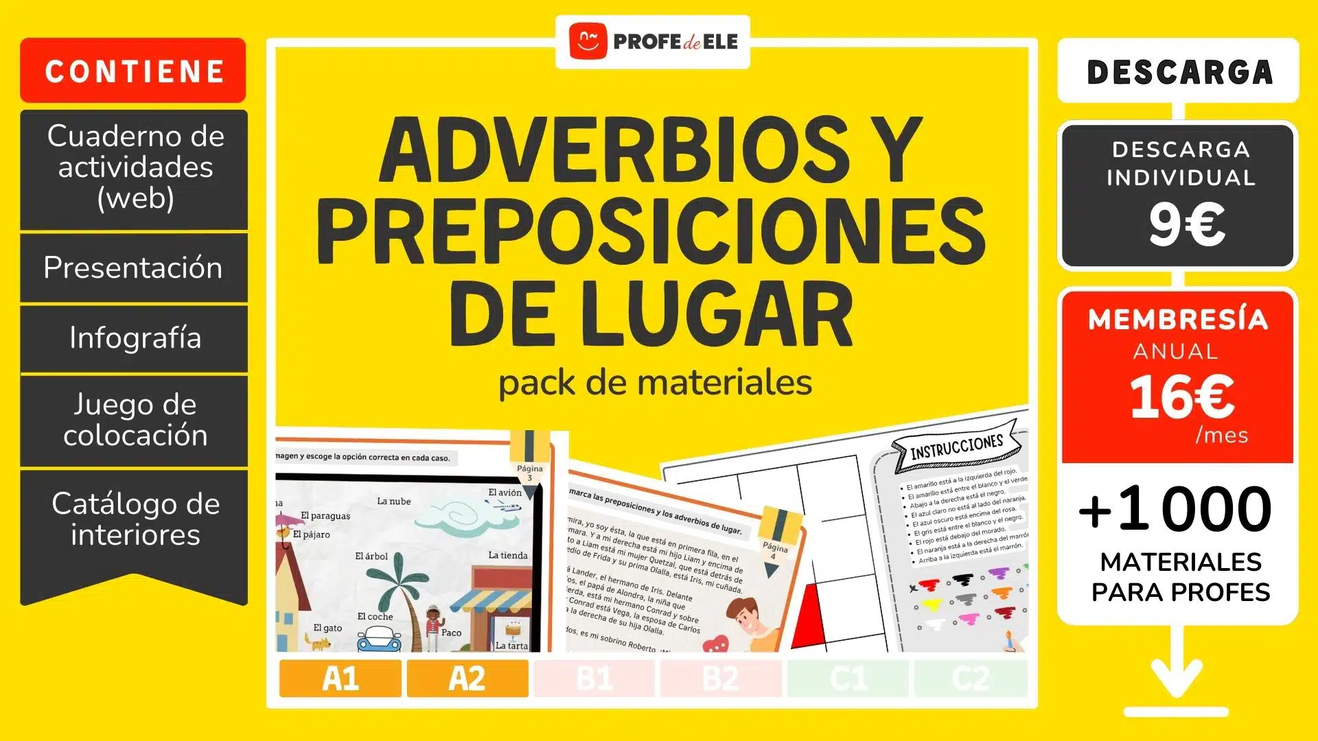 Preposiciones De Lugar Hojas De Trabajo Prepositions In Spanish 2024