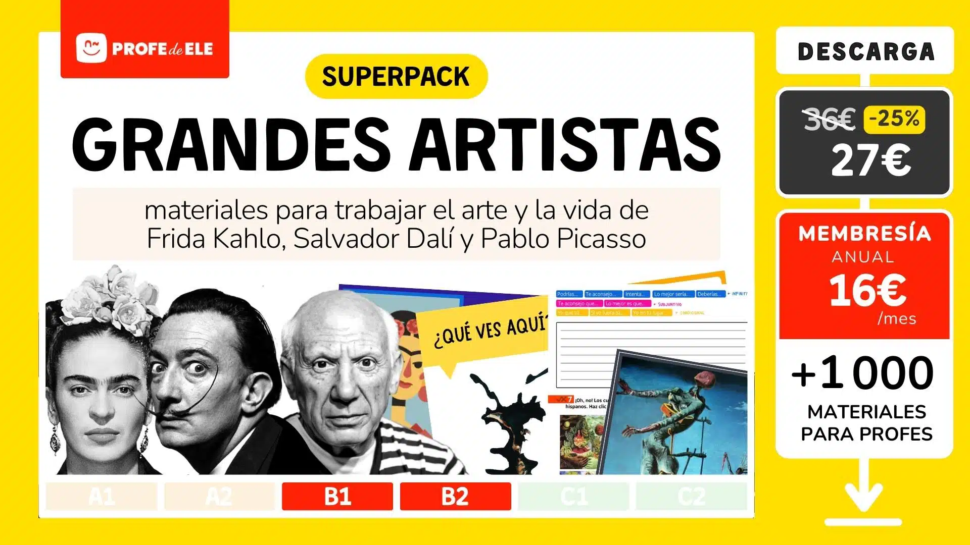 El arte y la vida de Salvador Dalí - ProfedeELE