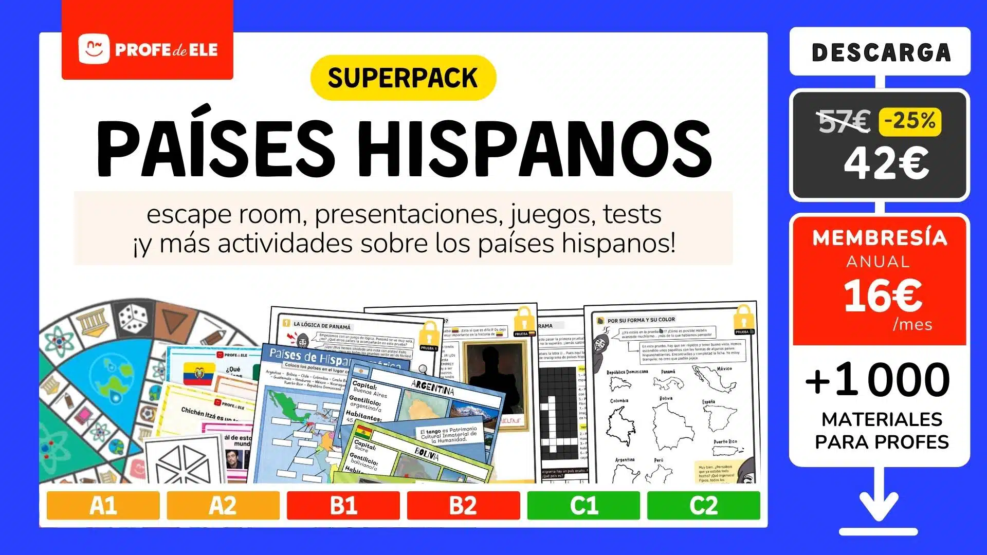 Los países hispanohablantes - ProfedeELE