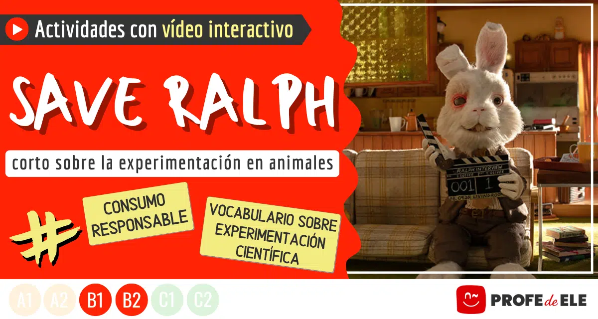 Aprende español con el corto "Save Ralph" de nivel B1-B2