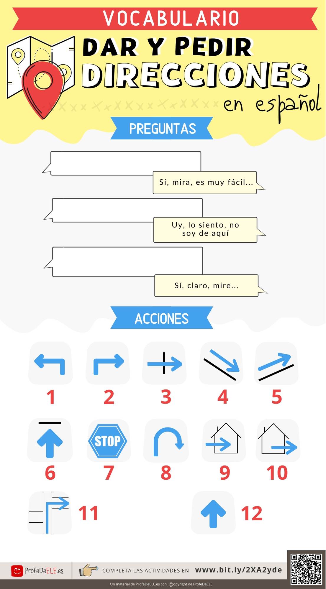 Persona Dando Direcciones Lección 15: Continuamos Aprendiendo